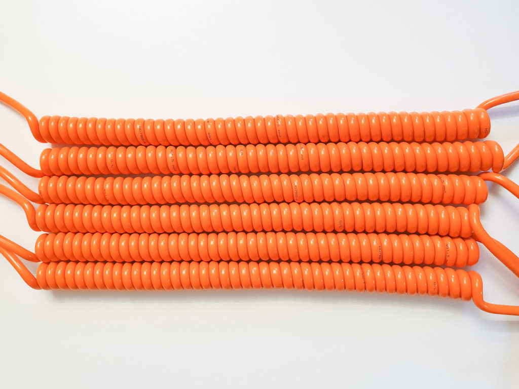 PA-Rohr Spiralen - ALMI | Spezialkabel