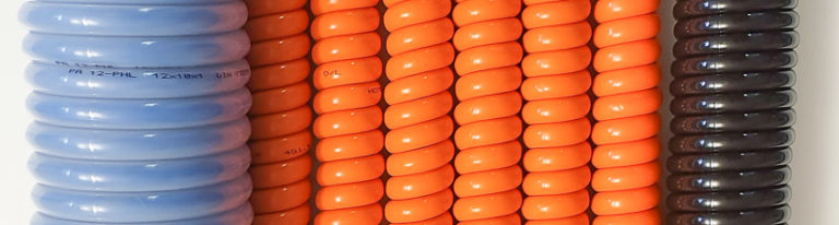 PA-Rohr Spiralen - ALMI | Spezialkabel
